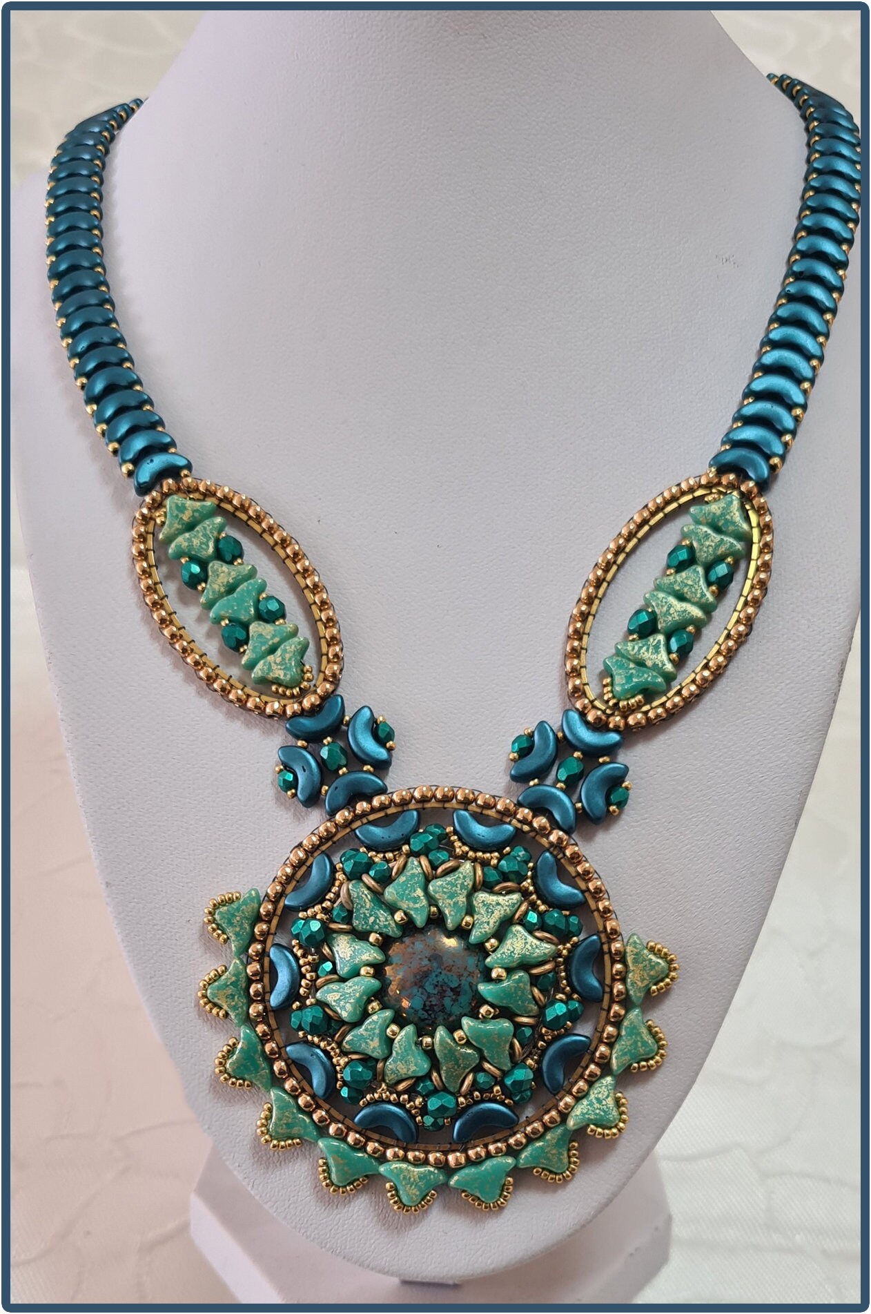 Ocean Necklace-kit & Tutorial arcos® Par Puca GINKO - Etsy