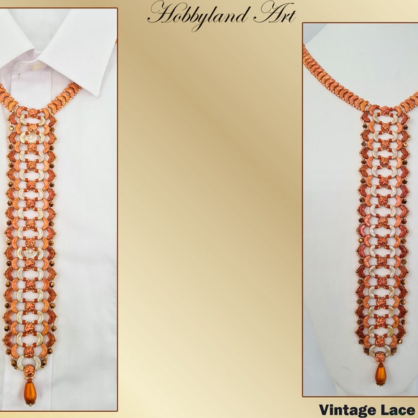 Lace Necktie - Etsy