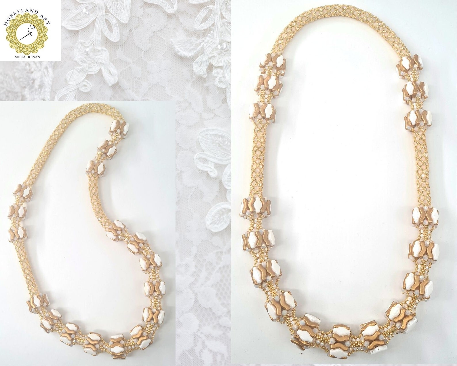African Ball Necklace-kit&tutorial-seed Beadsnavette - Etsy