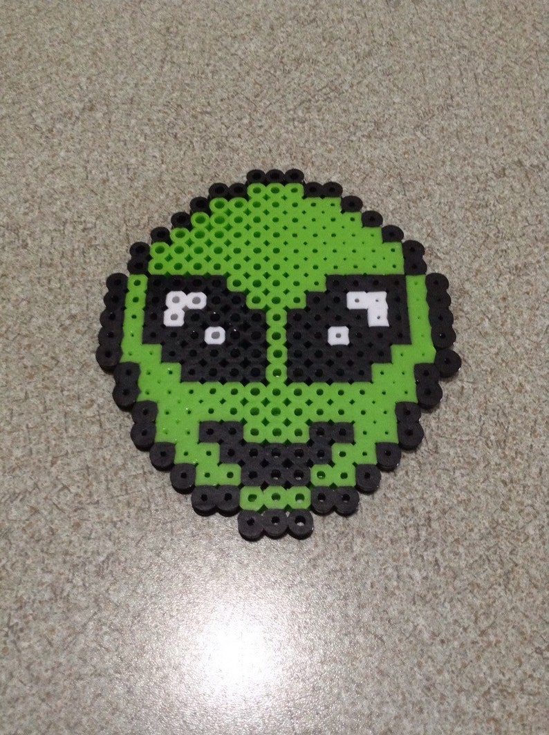 Alien Perler Bead Sprites | Etsy
