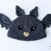 Bat Beanie - Any Size (newborn to Adult) / Halloween Costume Bat Hat - Etsy