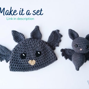 Bat Beanie - Any Size (newborn to Adult) / Halloween Costume Bat Hat - Etsy