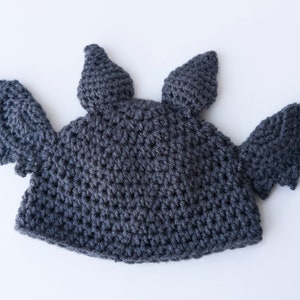 Bat Beanie - Any Size (newborn to Adult) / Halloween Costume Bat Hat - Etsy