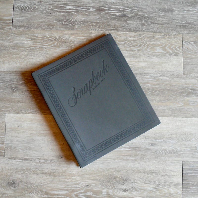 Blank Scrapbook Album - Etsy
