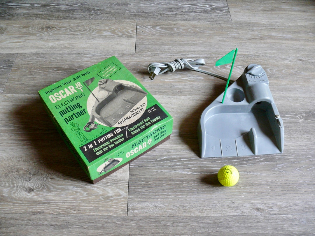 Vintage Electric Golf Putting Partner, Oscar Jr 1960s Ball Return ...