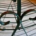 Black Metal Two Tier Magazine Rack Modern Metal Wire Scroll - Etsy
