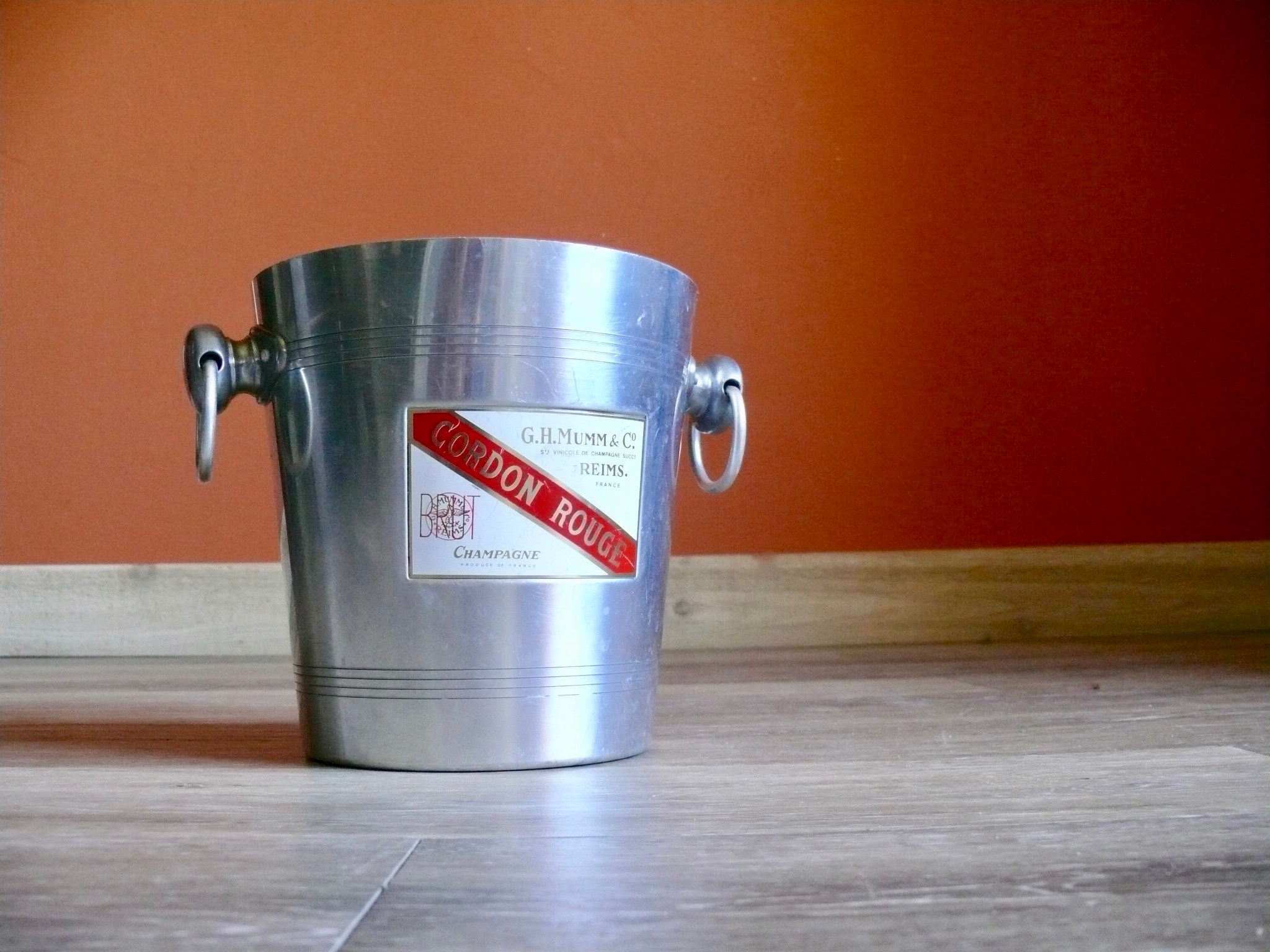 French Mumm Cordon Rouge Label Champagne Bucket Vintage - Etsy
