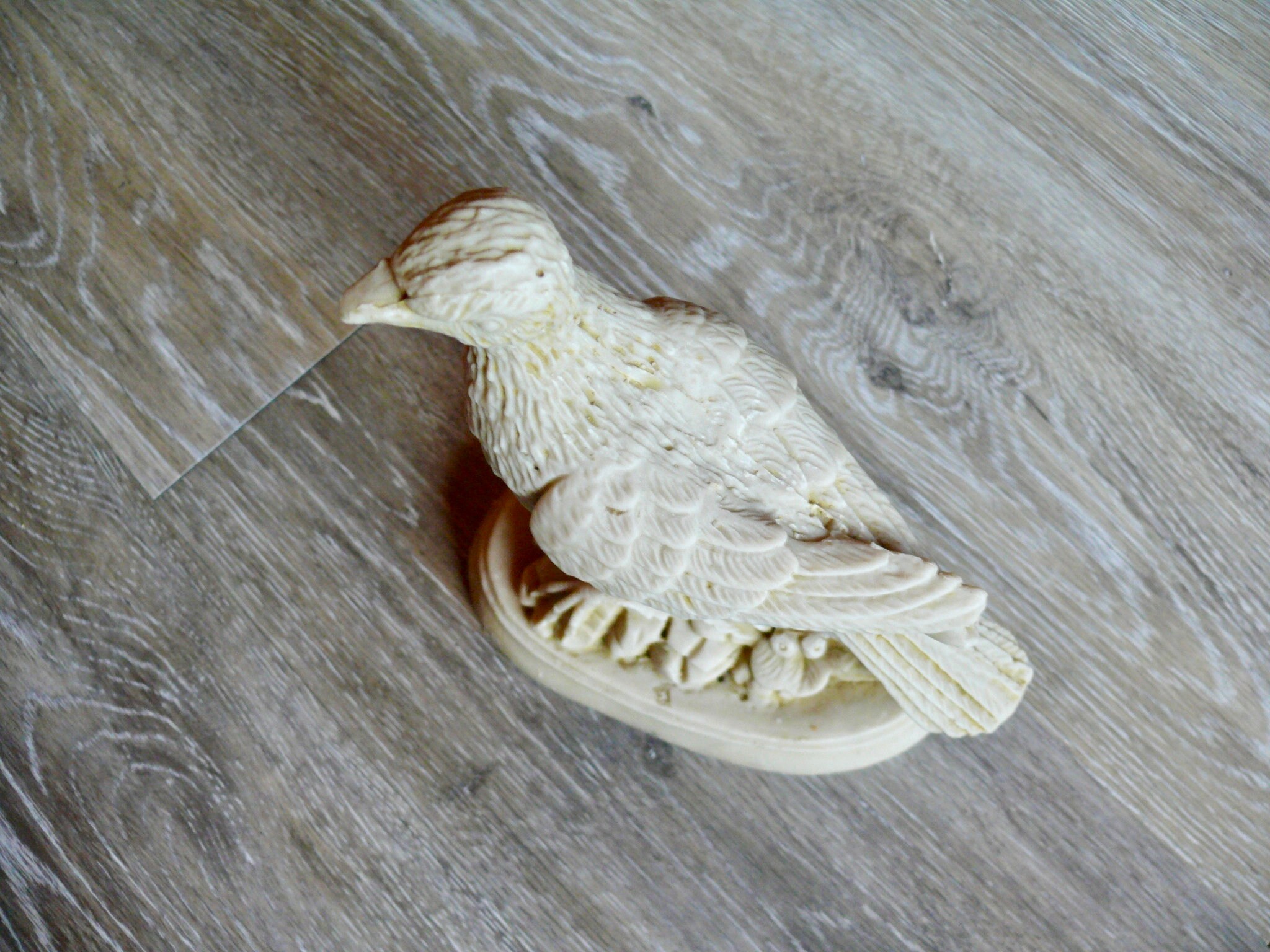 Vintage Resin Songbird Garden Statue Santini Style 7 - Etsy