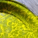 Yellow Green Splatterware Enamel Tray Black Trim Vintage - Etsy