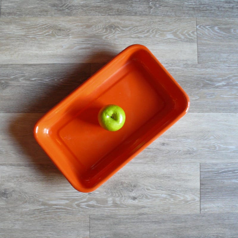 Rectangular Enamel Dish - Etsy