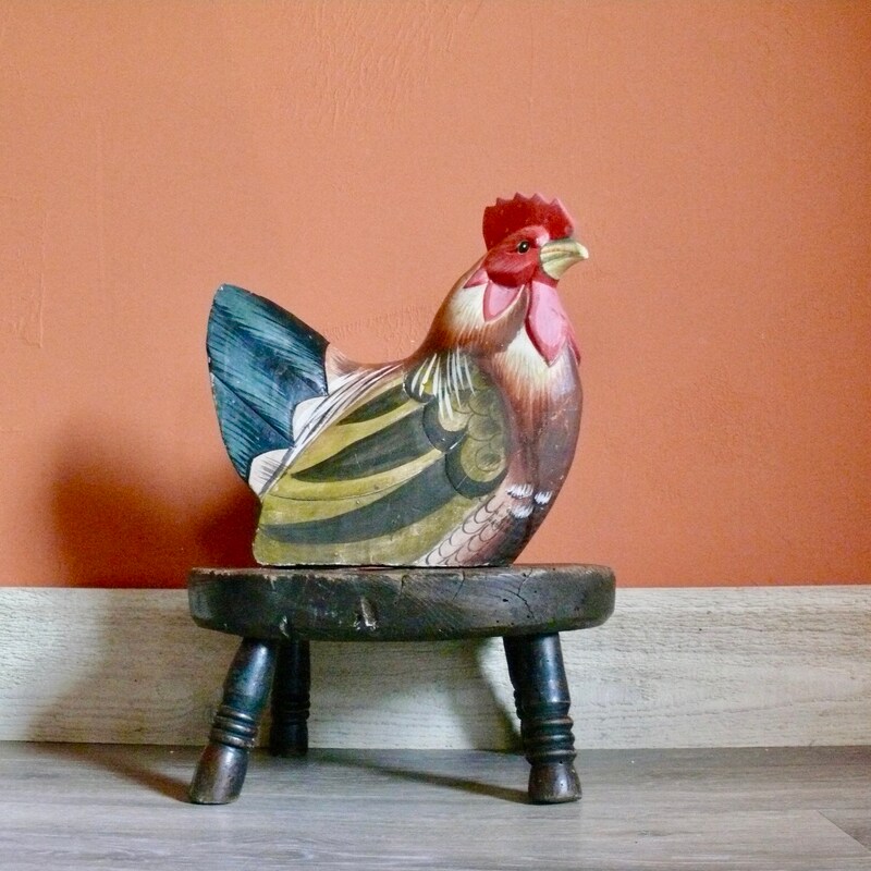 Wood Rooster - Etsy