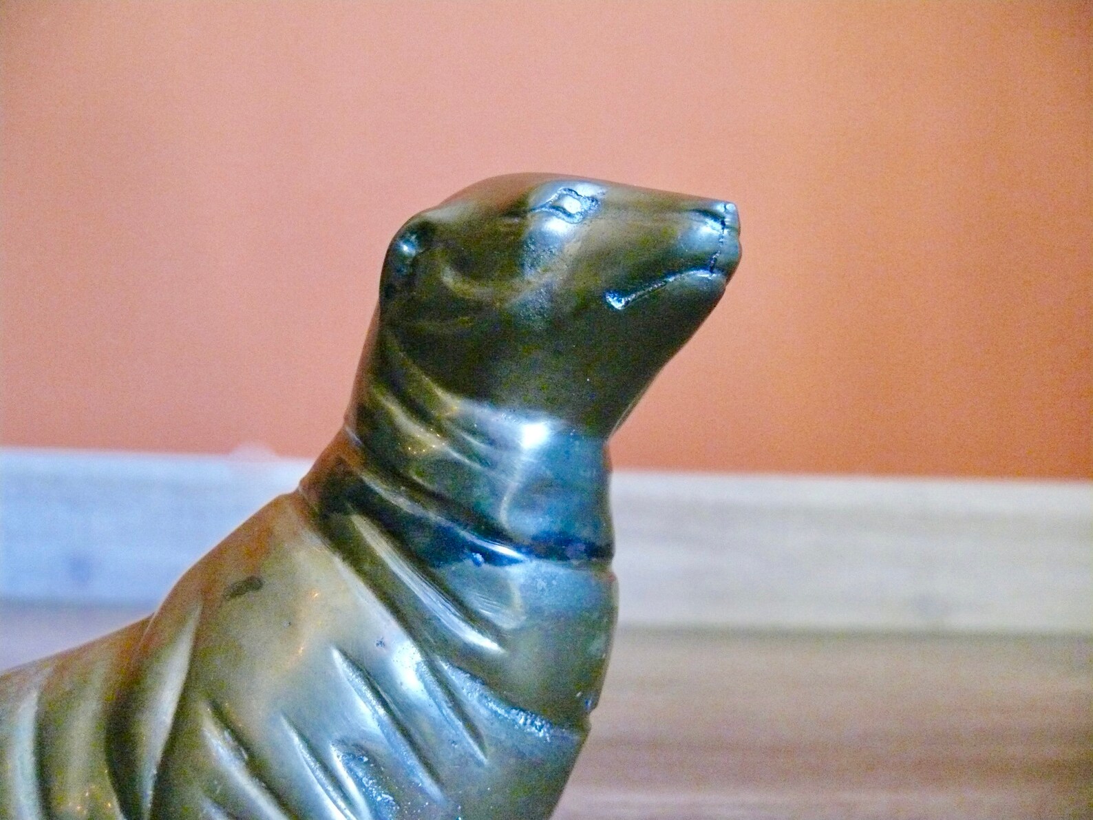 Large 8 Brass Sea Lion Figurine Statue Sea Lion Gift - Etsy