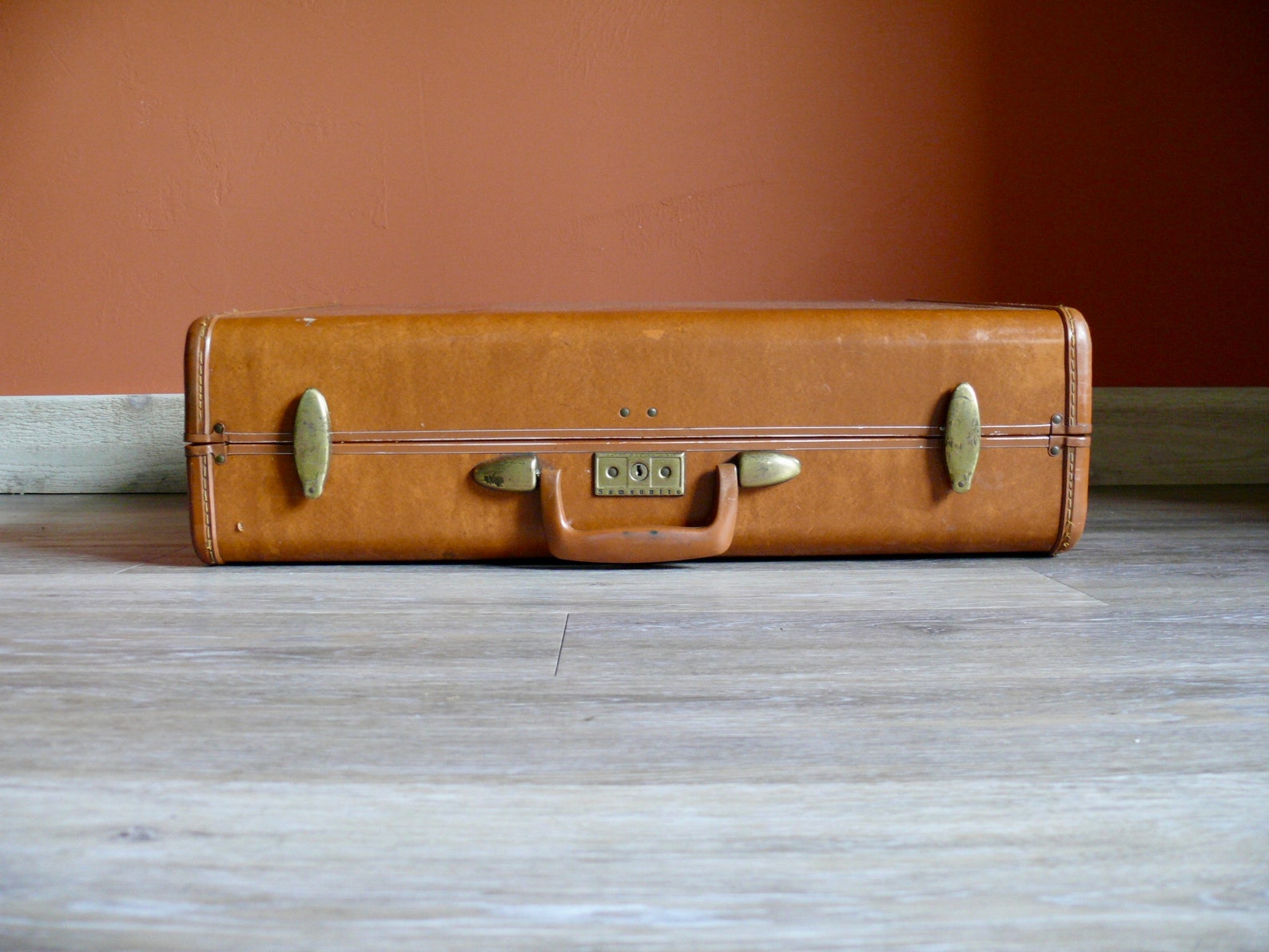 Brown 24 Samsonite Streamlite Suitcase Shwayder | Etsy