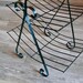 Black Metal Two Tier Magazine Rack Modern Metal Wire Scroll - Etsy