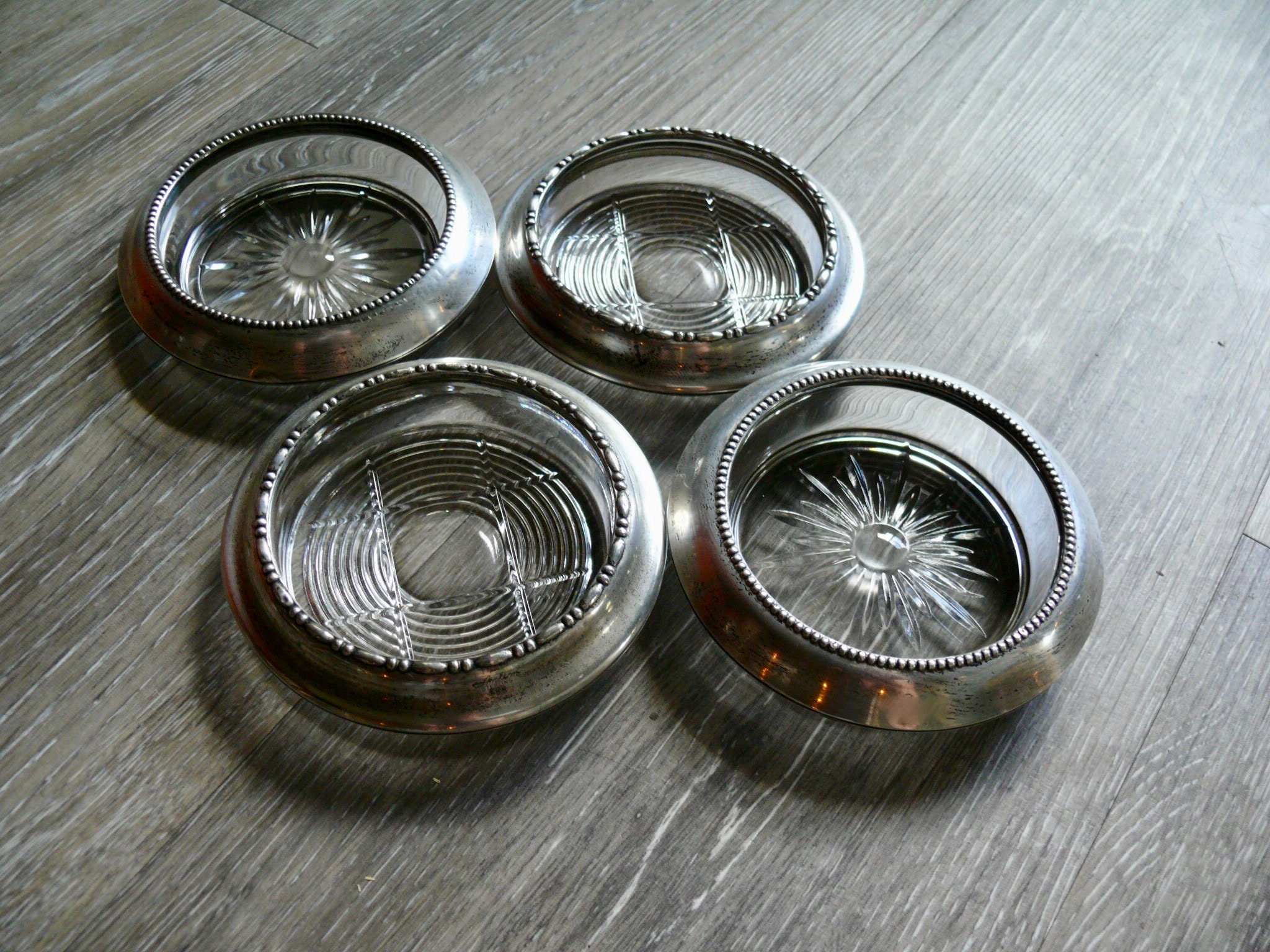 Kate Aspen Coasters in Original Packaging Seashell Coasters Set Four ...