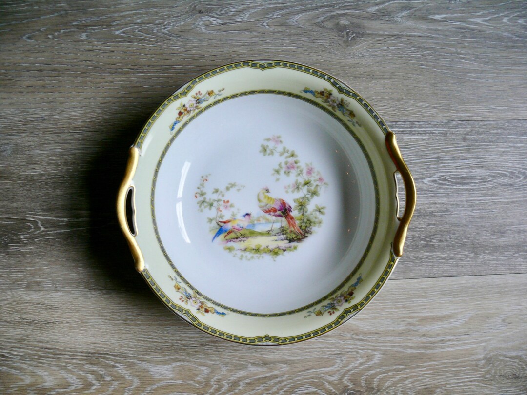 Noritake Windsor Asian Pheasant 9 Round Vegetable Bowl With Colorful ...