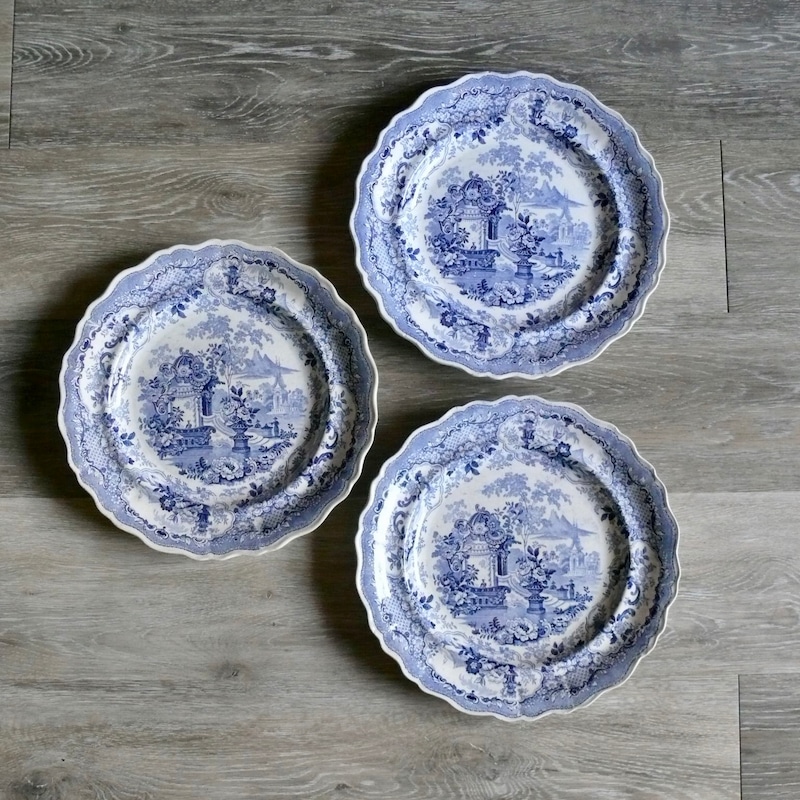 Antique China Plates - Etsy