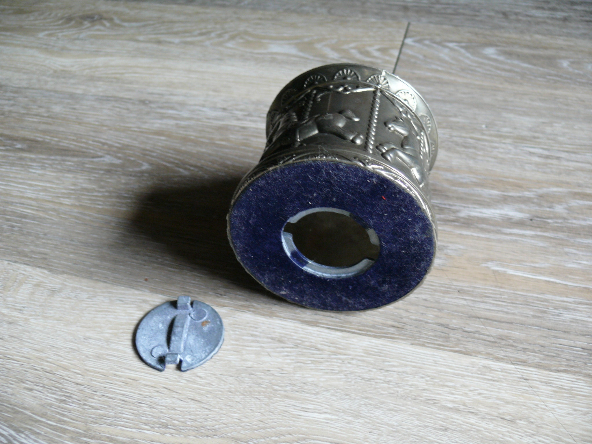 Vintage Silver Horse Carousel Coin Bank Vintage Godinger | Etsy