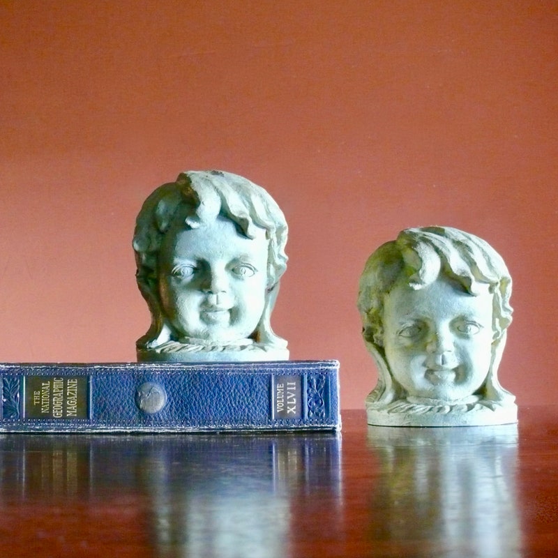 Cherubs Bookend - Etsy