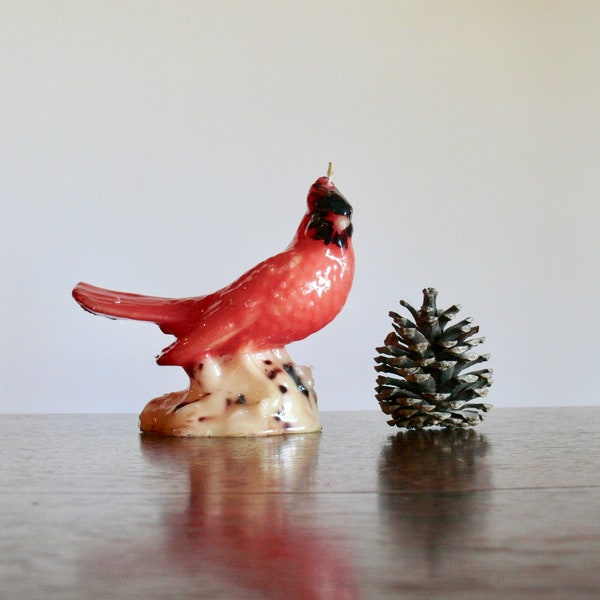 Cardinal Candle - Etsy