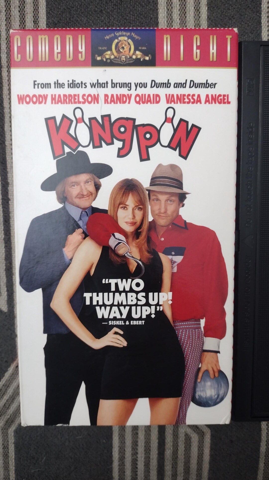 Kingpin Vhs| 1996| MGM Comedy Night| Woody Harrelson - Etsy