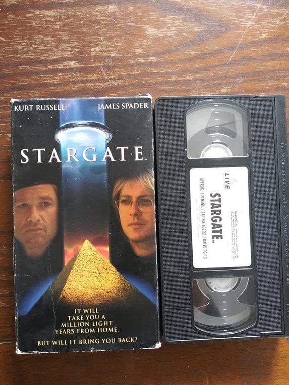 Stargate vhs//1995//kurt russell//james | Etsy
