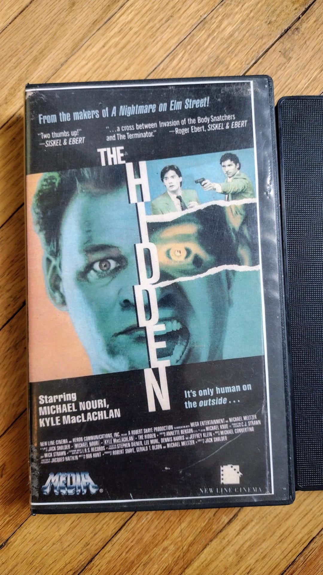 The Hidden VHS in Clamshell/1987/ Used to Be a Blockbuster Rental/ From ...