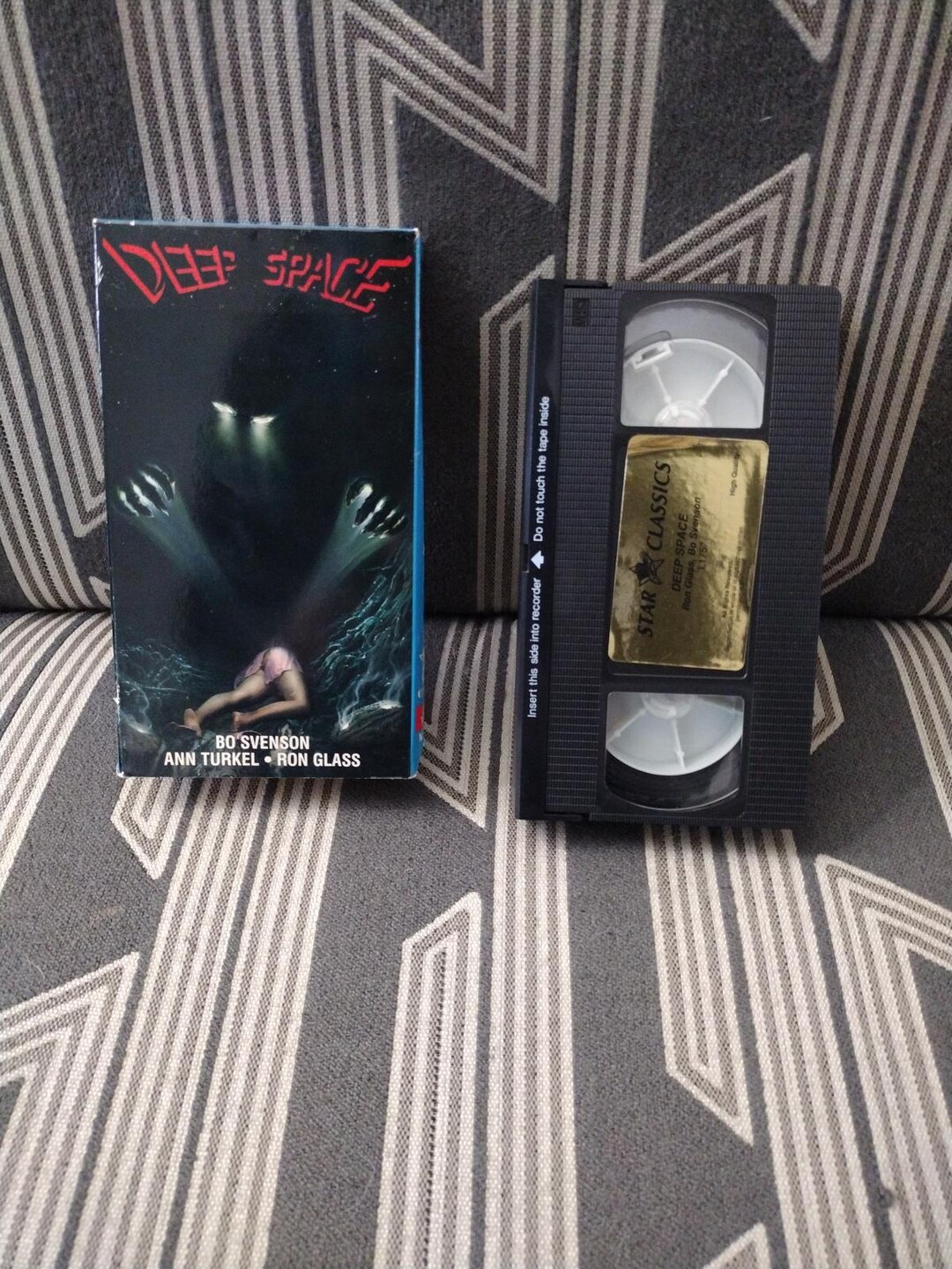 Deep Space VHS/ 1990/ Star Classics/ Bo Svenson/ Sci-fi Horror - Etsy