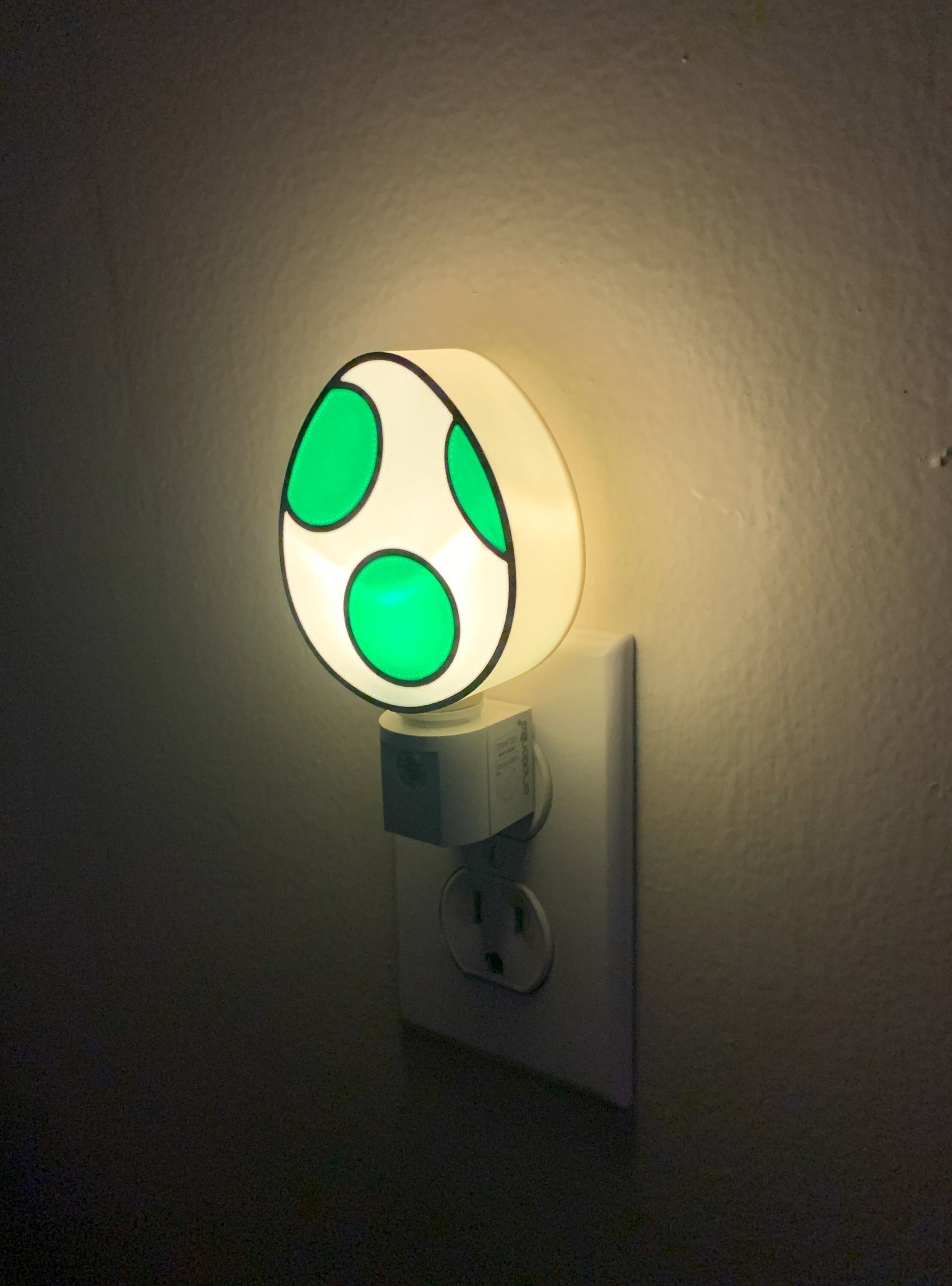 YOSHI Egg Mario Bros. NIGHT Light-rocker Nintendo Video Game - Etsy