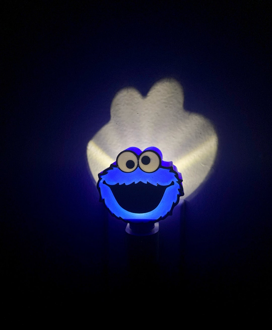 Sesame Street COOKIE MONSTER Night Light Kids Room Gift Idea 3d Printed ...