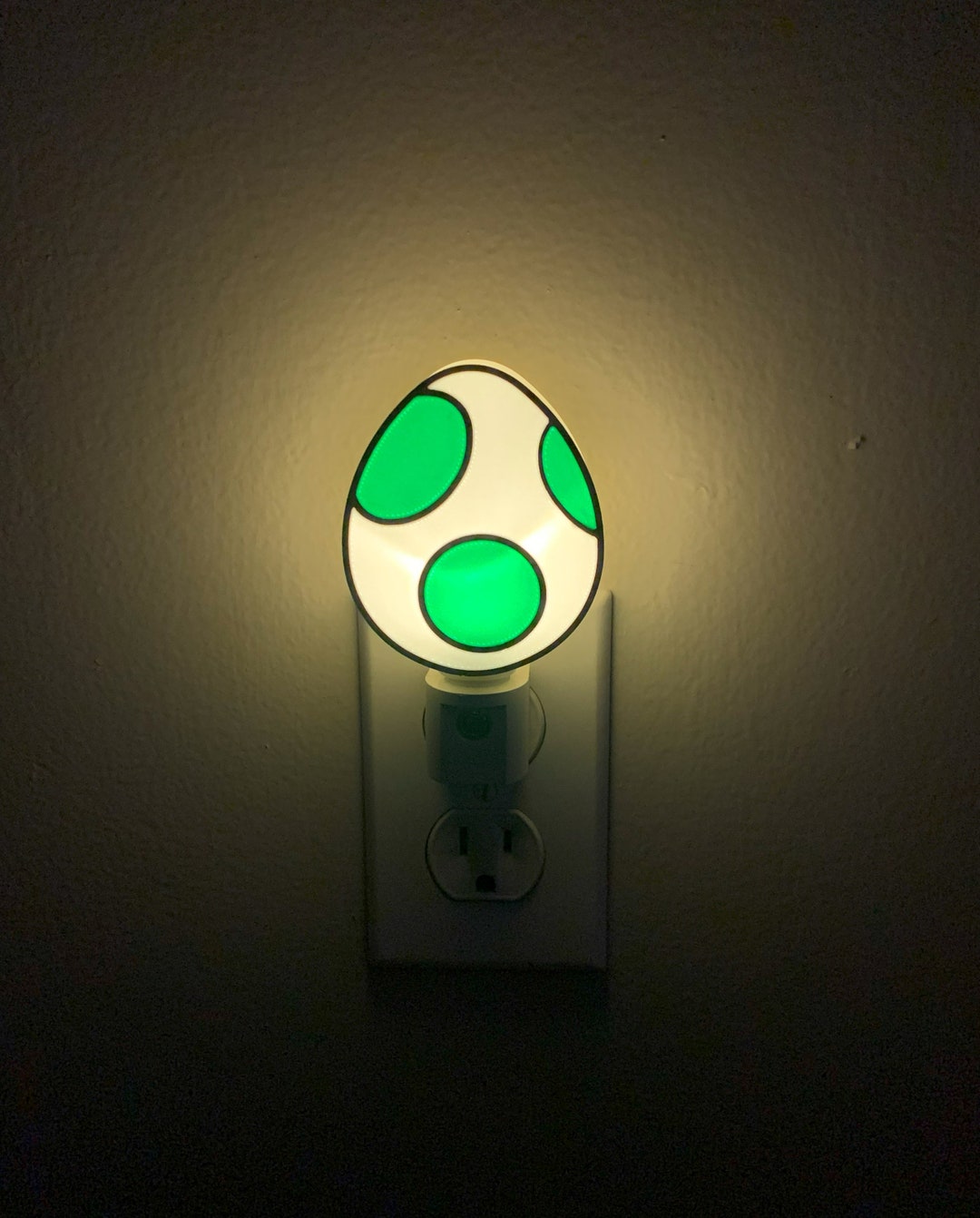 YOSHI Egg Mario Bros. NIGHT Light-rocker Nintendo Video Game - Etsy