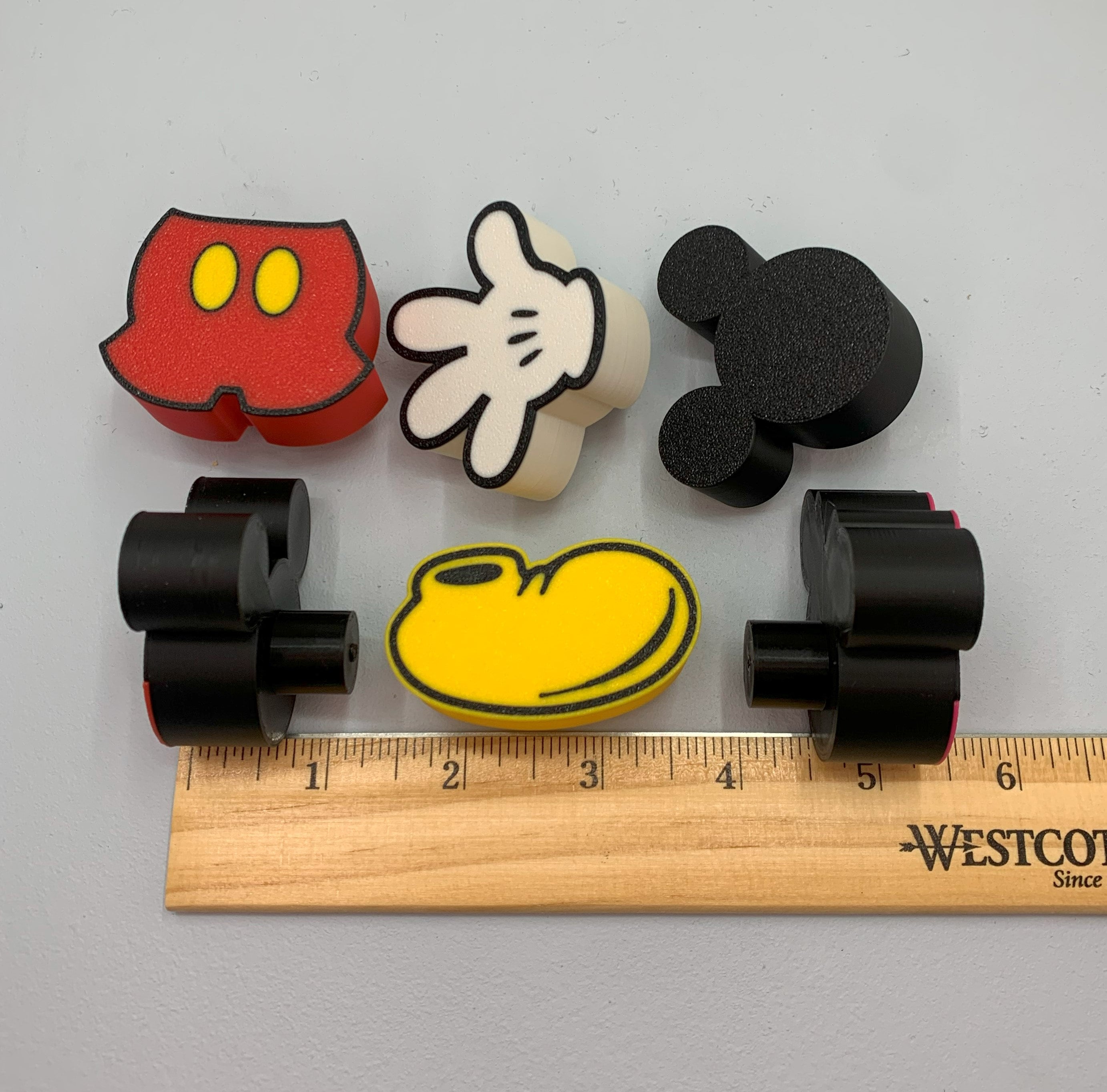Mickey Mouse and Minnie Mouse Drawer Knobs/handles for - Etsy