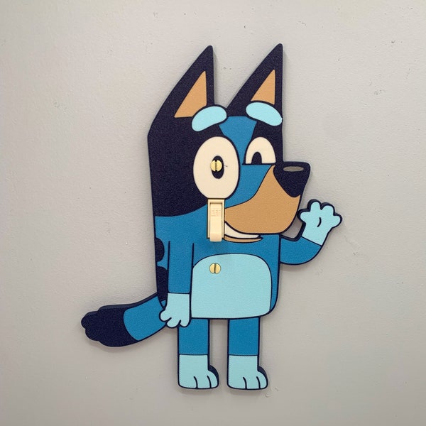 Bluey Light Switch Cover - Etsy