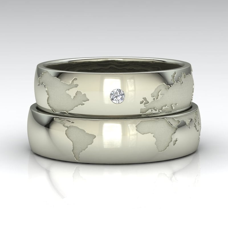 Globe Ring - Etsy