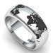 EARTH MAP RING | Aged Silver World Map Ring | Travel Lover Gift | World ...