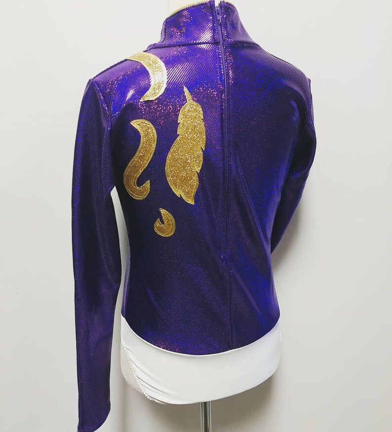 Purple w/ Gold Feathers Arena Rodeo Queen Shirt Sizes | Etsy