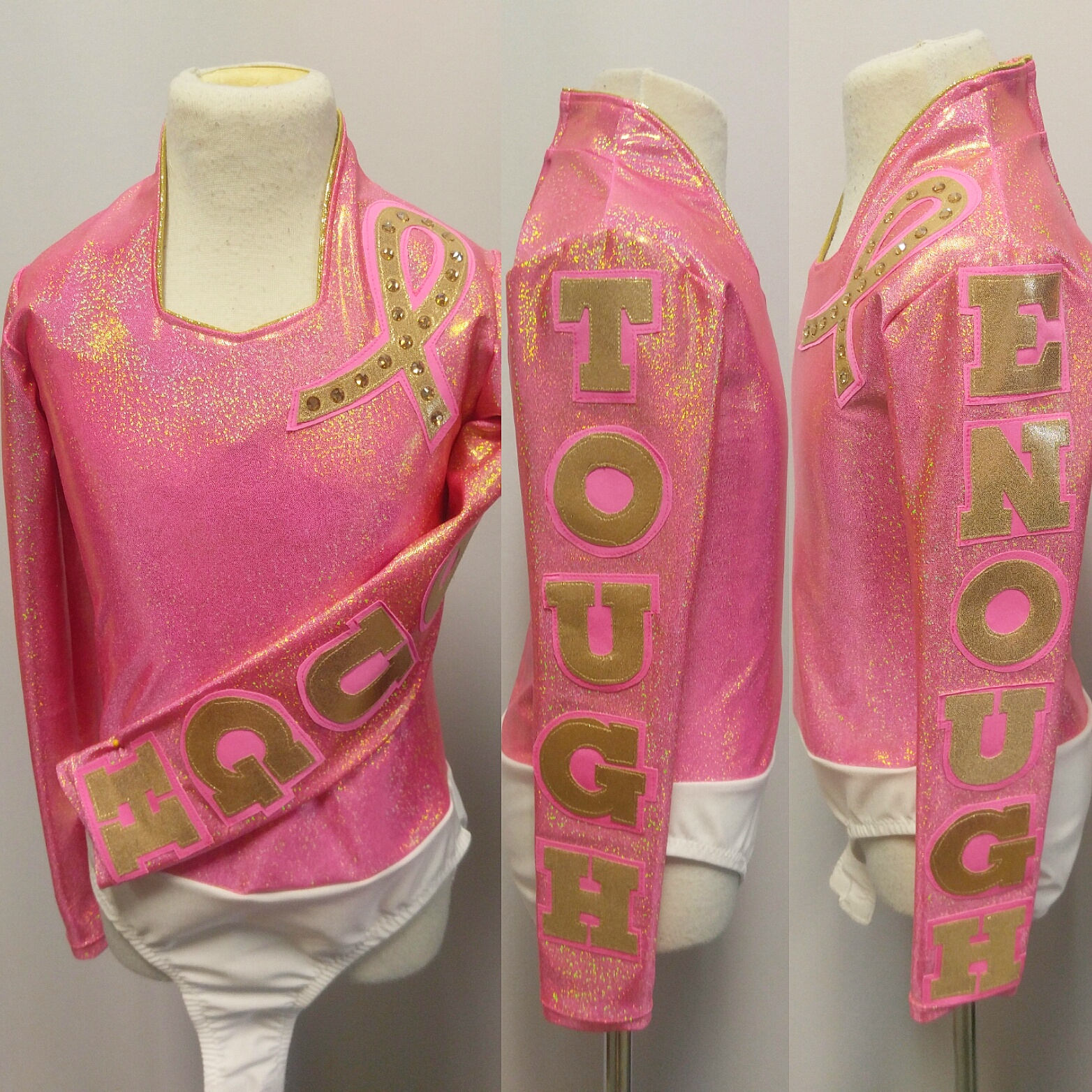 Pink and Gold TOUGH ENOUGH Rodeo Queen Shirt Sizes Child | Etsy