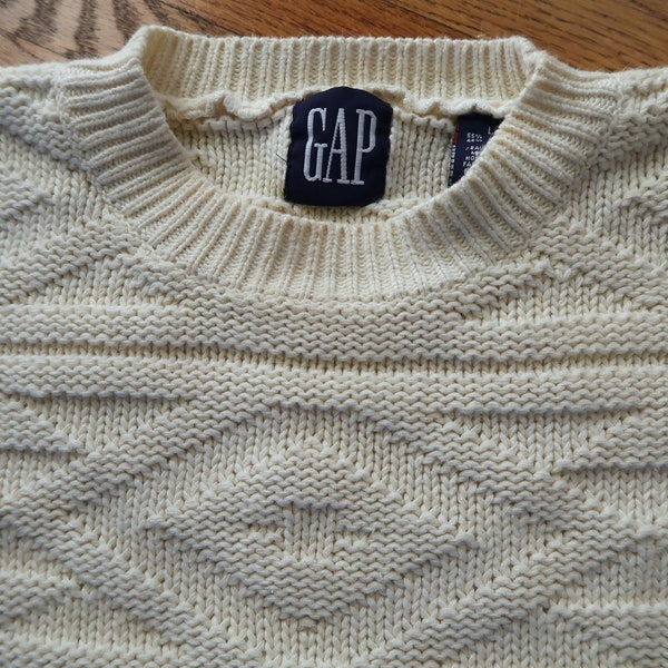 80s Gap Sweater - Etsy