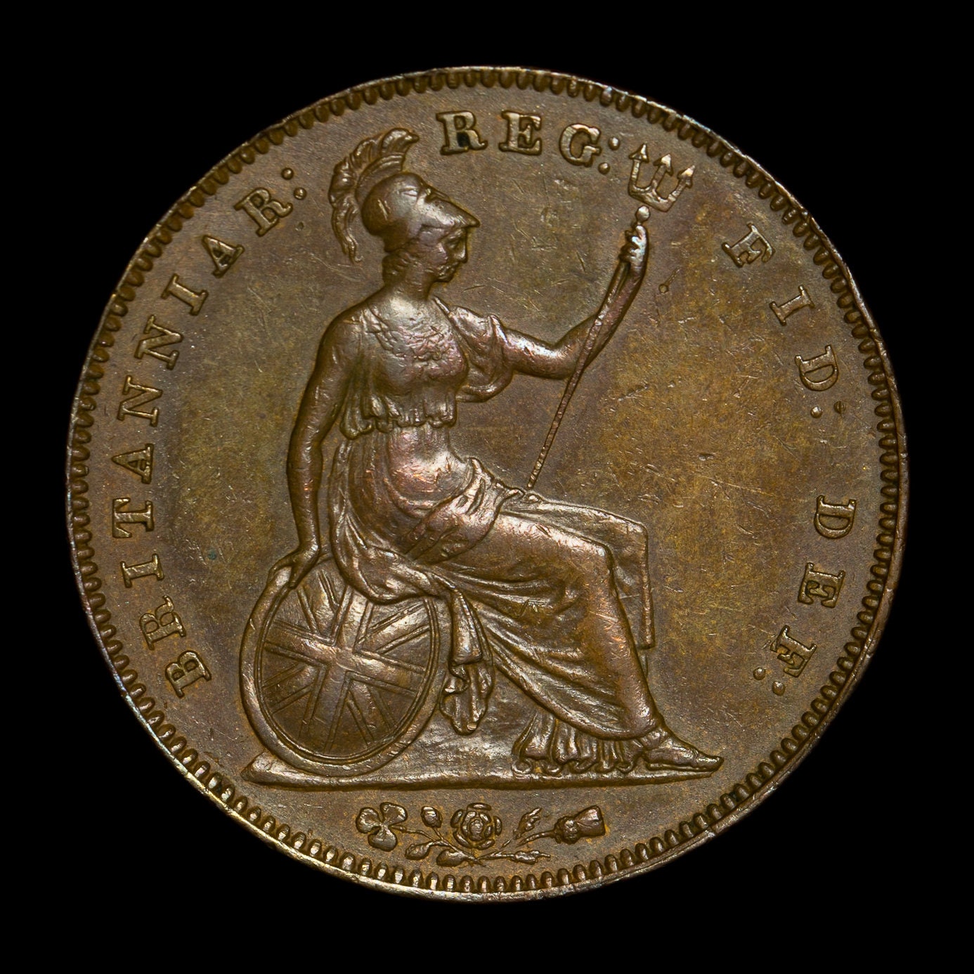 Queen Victoria Large Copper Penny 1855, British Coins, Victorian Coin ...