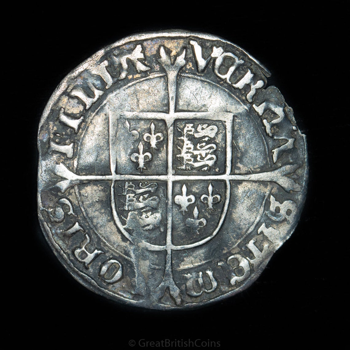 Queen Mary Tudor Hammered Coin Silver Groat 1553 1554 Old | Etsy
