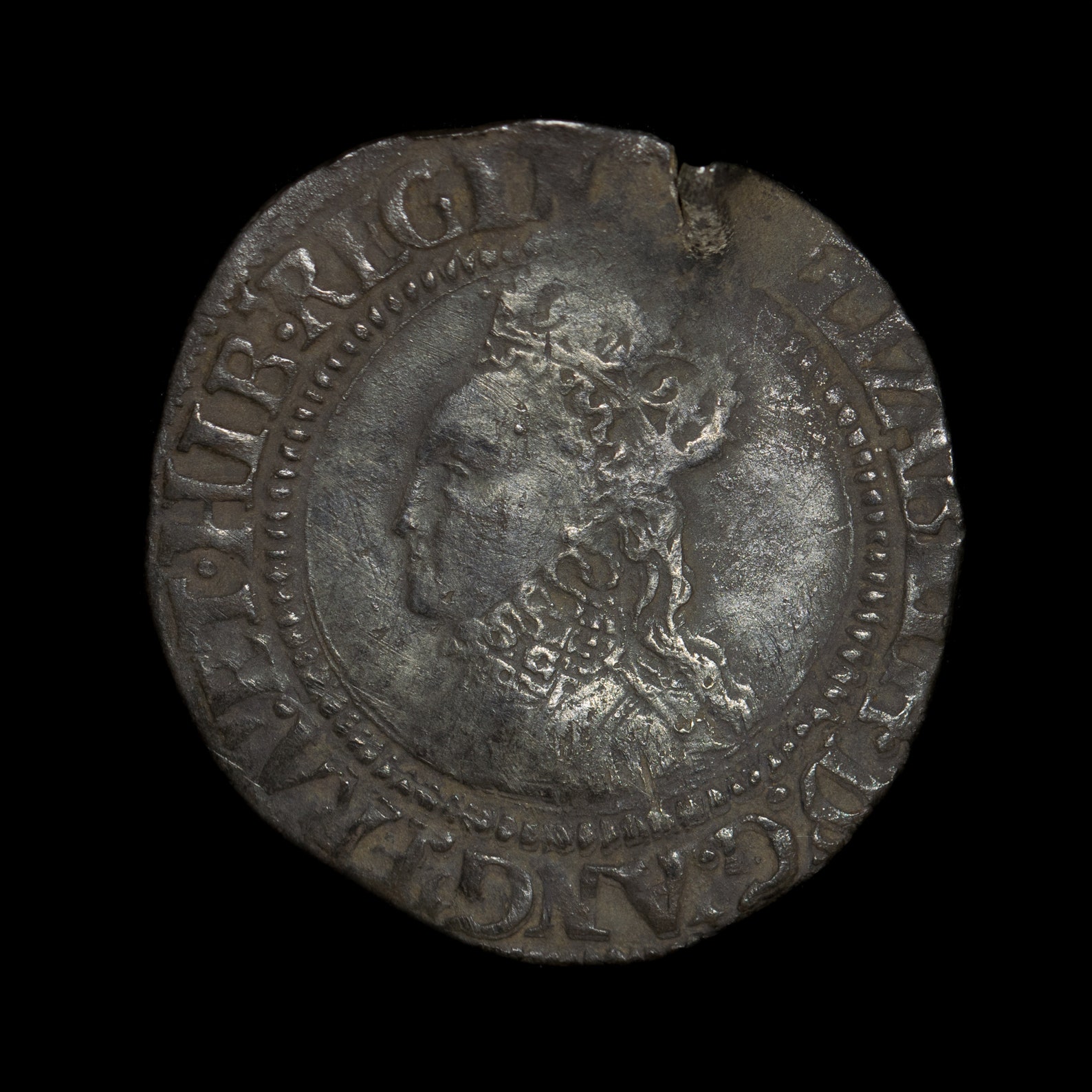 Genuine Tudor Coin Elizabeth I Silver Groat (fourpence) 1560 - 1561 ...