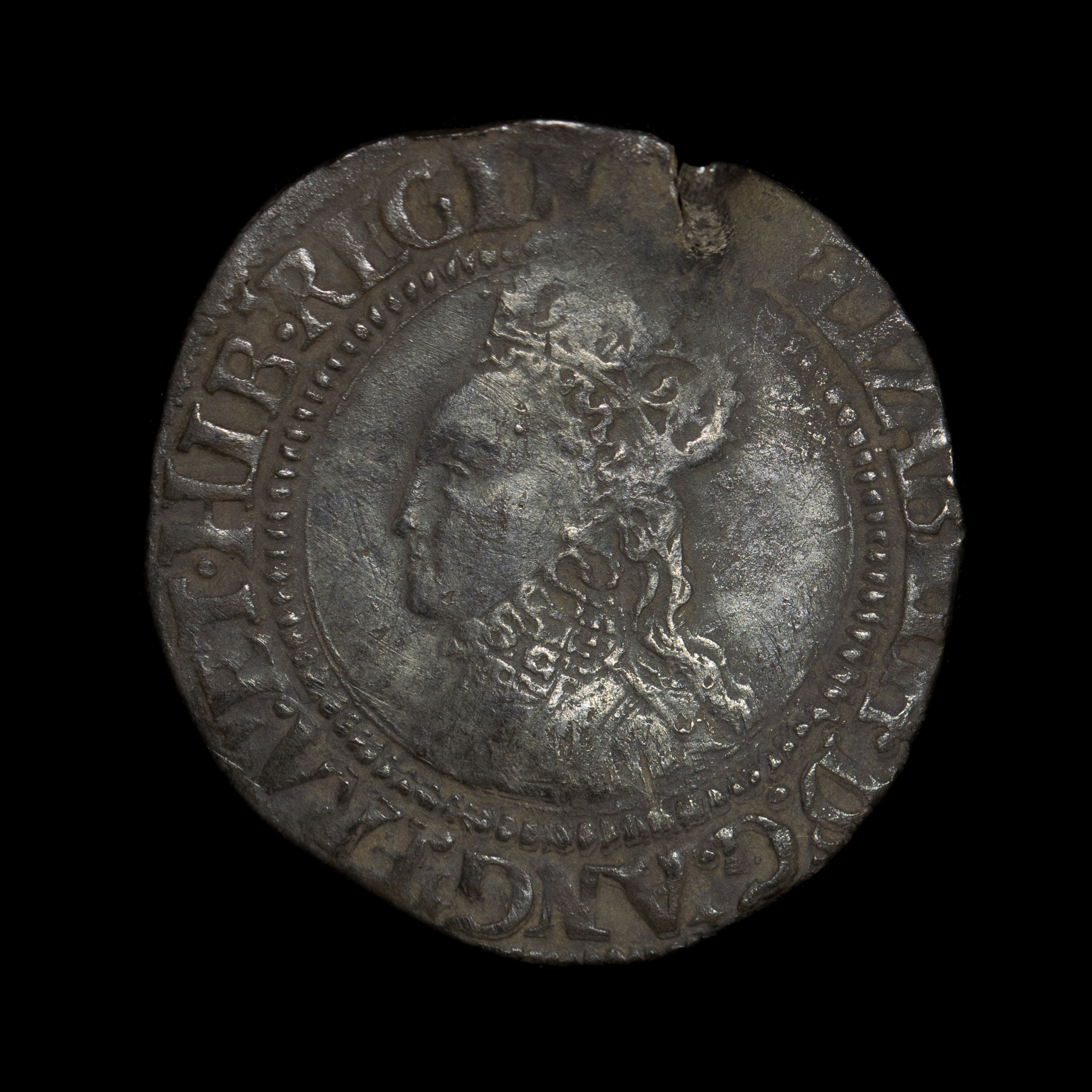 Genuine Tudor Coin Elizabeth I Silver Groat (fourpence) 1560 - 1561 ...