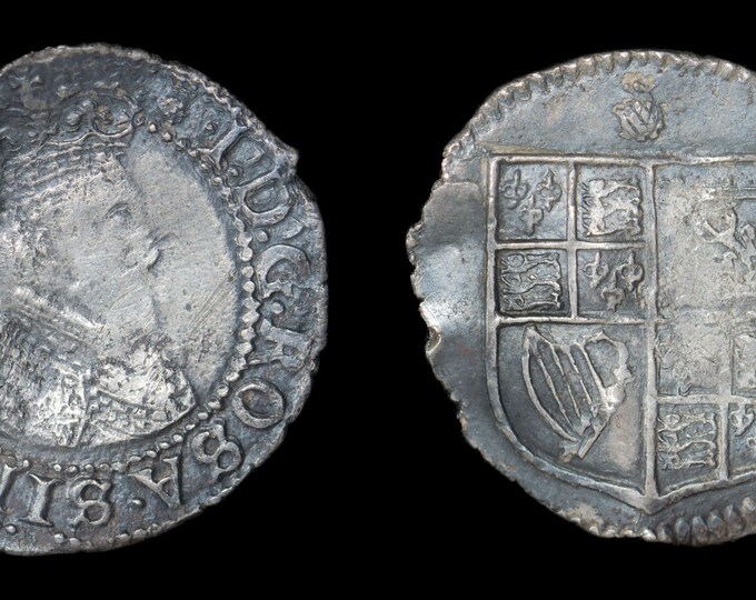 Antique English Coin Genuine James I Solid Silver Twopence - Etsy