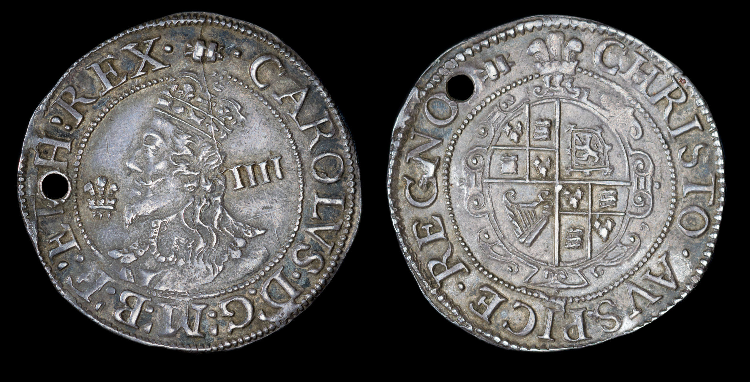 King Charles I Silver Groat 1638 1642 English Civil War | Etsy