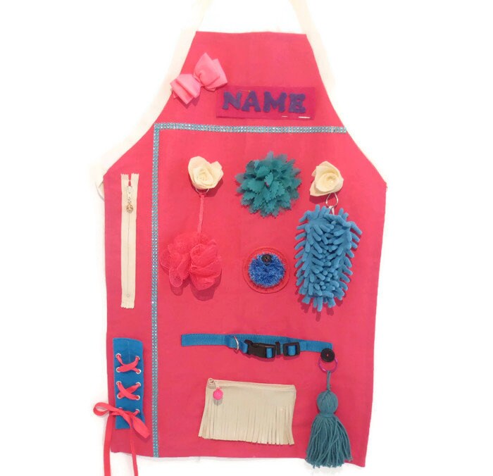 PREMADE & READY to SHIP: Activity Apron / Fidget Apron / Busy | Etsy