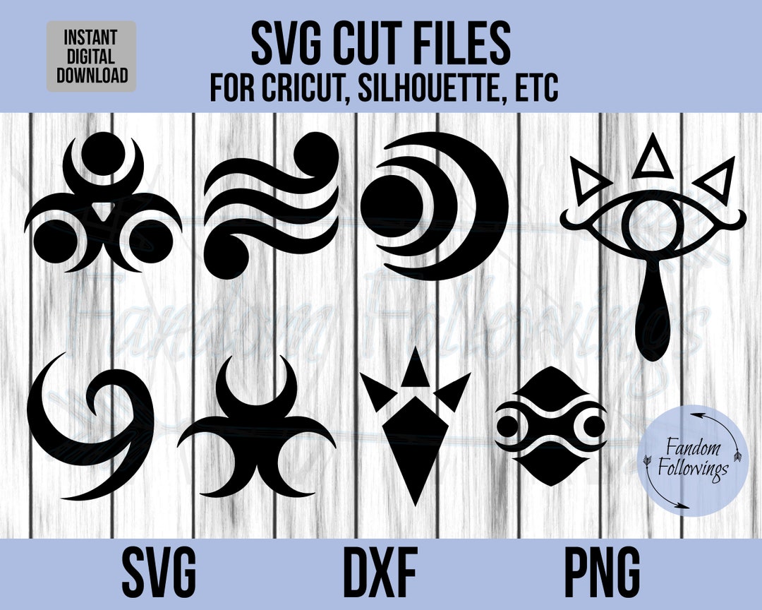 Zelda Svg, Loz SVG, Legend of Zelda Svg, Zelda Symbols, Kokiri, Zora ...
