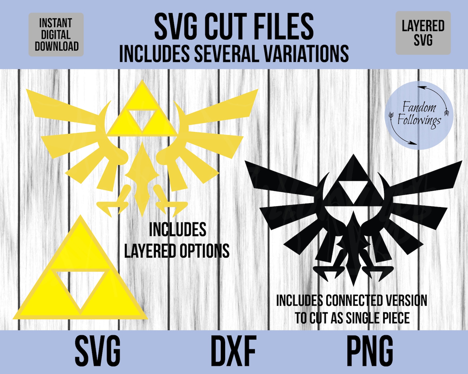 Loz SVG, Legend of Zelda Svg, Royal Crest Svg, Triforce Svg, Hyrule Svg ...