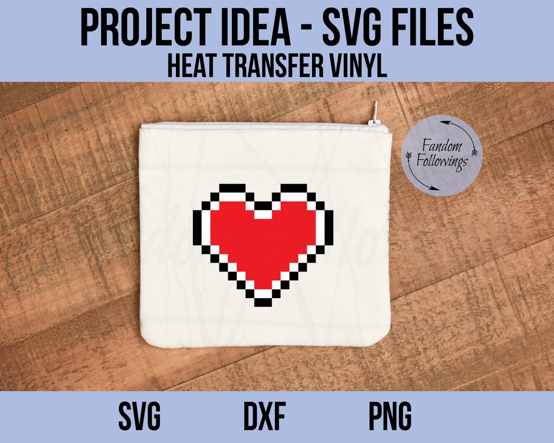 Zelda Svg Pixel Heart Svg Layered SVG Legend of Zelda Svg - Etsy