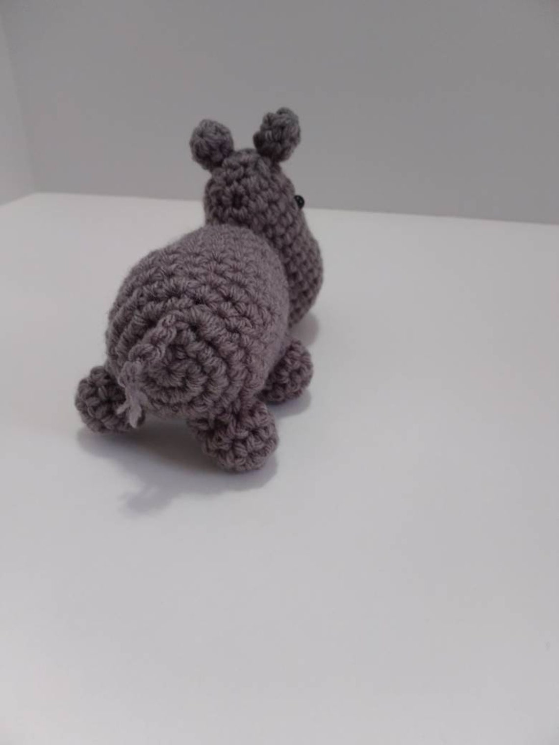 Tiny Hippo Mini Animals Stuffed Animal Jungle Animal Hand - Etsy