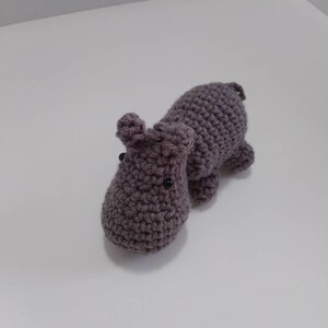 Tiny Hippo, Mini Animals, Stuffed Animal, Jungle Animal, Hand Made - Etsy